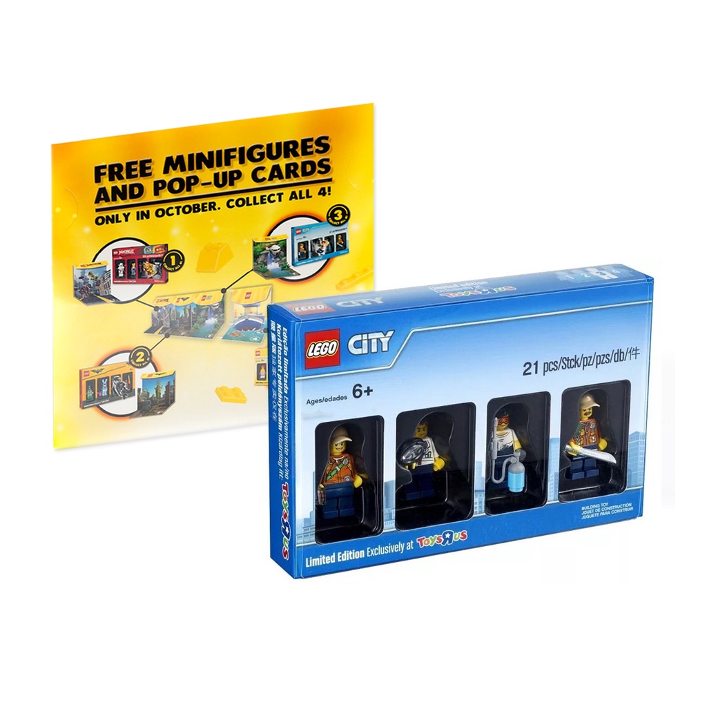 5004940 : LEGO City Minifigure Collection Limited Edition Bricktober ...