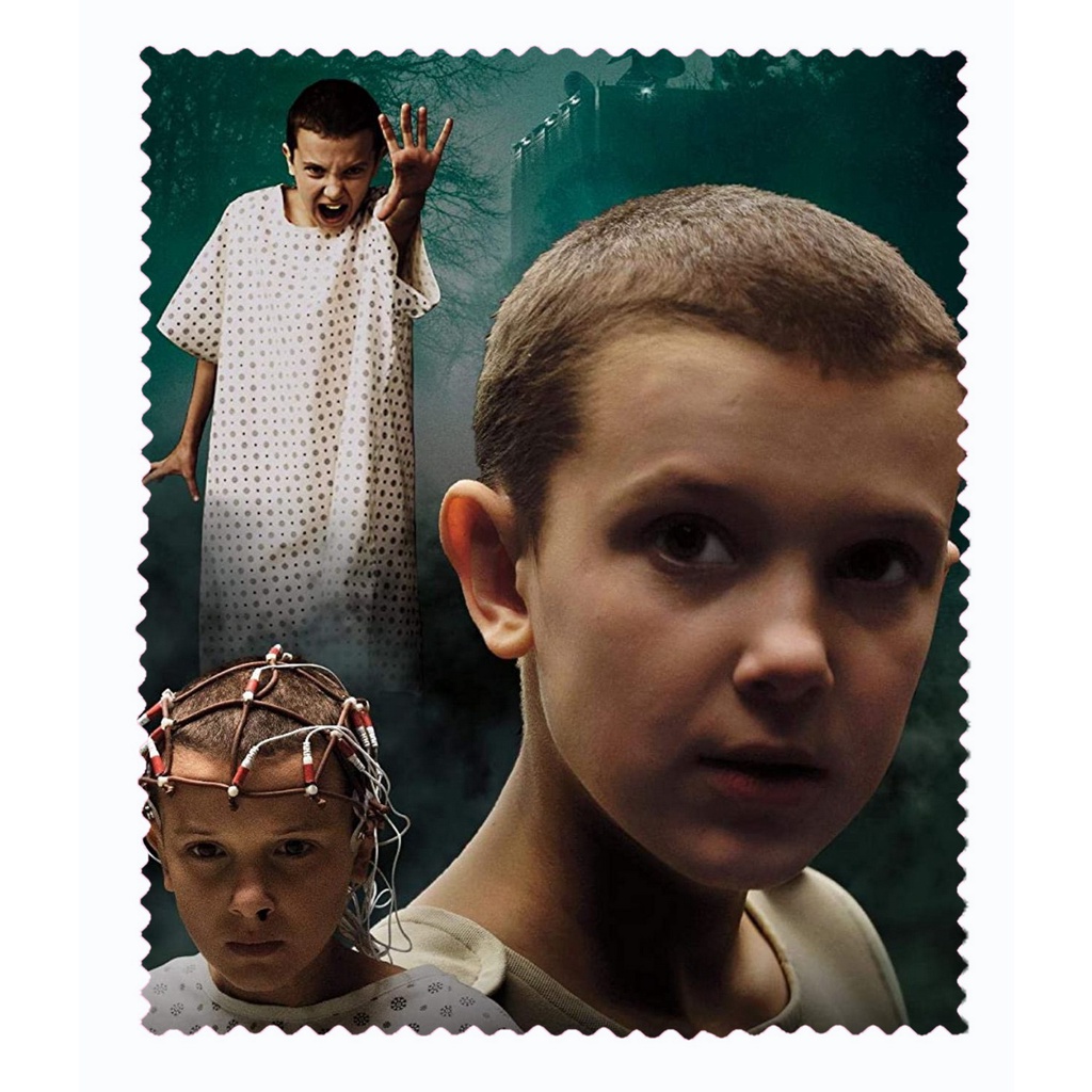 ผ้าเช็ดแว่นตา เช็ดเลนส์ ผ้าไมโครไฟเบอร์ Stranger Things Season 1 ซีรี ...