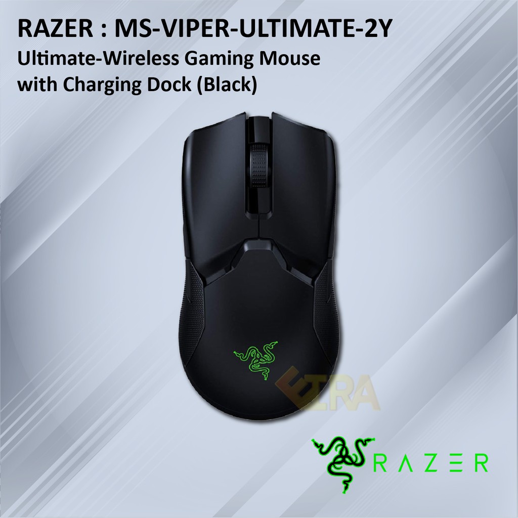 เมาส์ Razer Viper Ultimate Wireless Gaming Mouse Black | Shopee Thailand