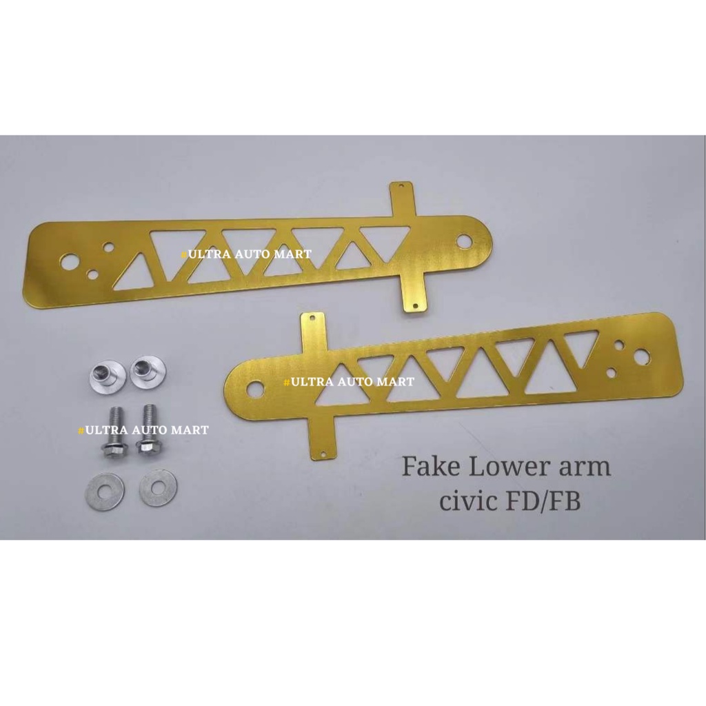 Honda Civic FD FB Subframe Brace Bar + แขนล่างปลอม + Beaks Bar 2006 ...