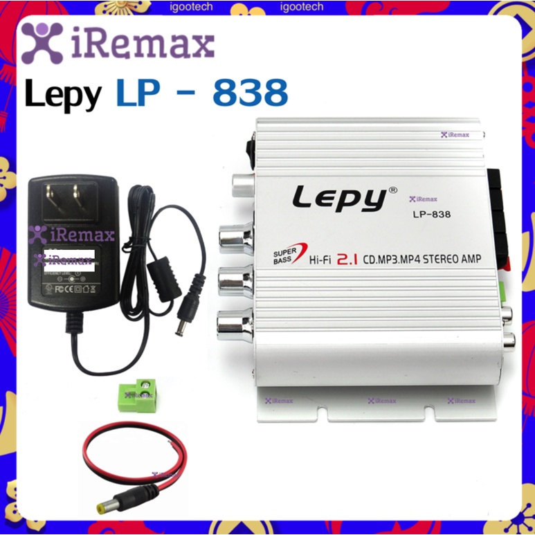🔥ลด 50% ใส่โค้ด INCLZ11🔥 Lepy LP - 838 เครื่องเสียงรถยนต์ซับวูฟเฟอร์ ...