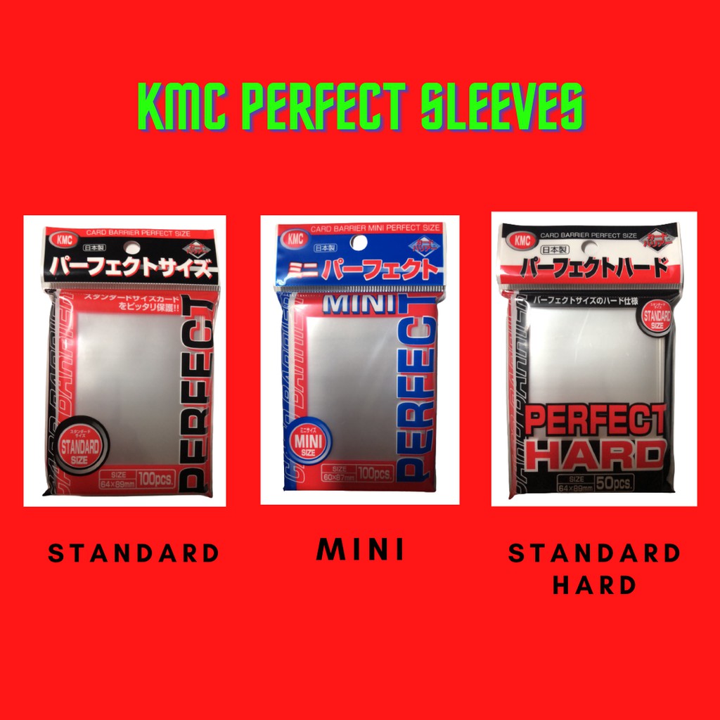 KMC Perfect size sleevesซองใส่การ์ด Mini size(ใส่แวนการ์ด/ยูกิ)ม ...