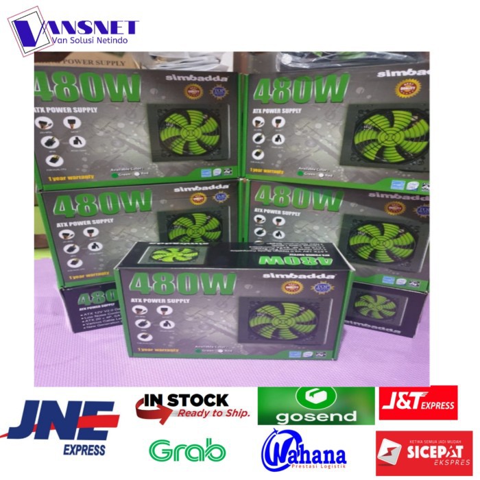Simbadda พาวเวอร์ซัพพลาย 480watt Psu Simbada 480w | Shopee Thailand