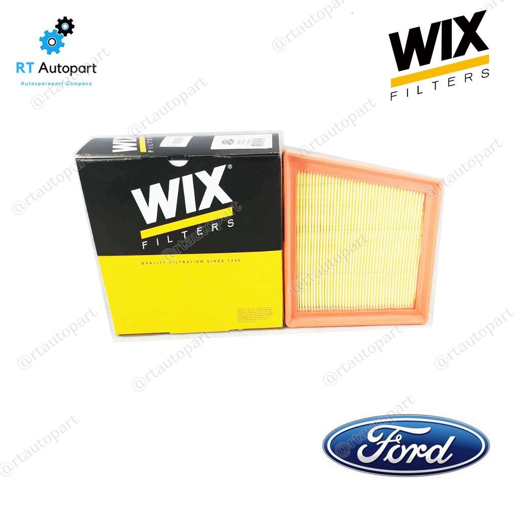 WIX กรองอากาศ Ford Fiesta ปี10-16 เครื่อง 1.4 - 1.5 1.6 / กรองอากาศ ...