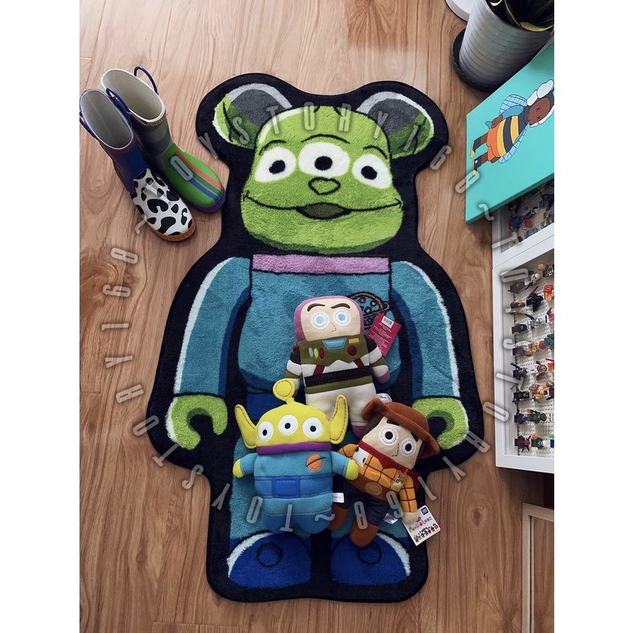 พร้อมส่ง พรม bearbrick 120*60cm หนา 15.5mm | Shopee Thailand