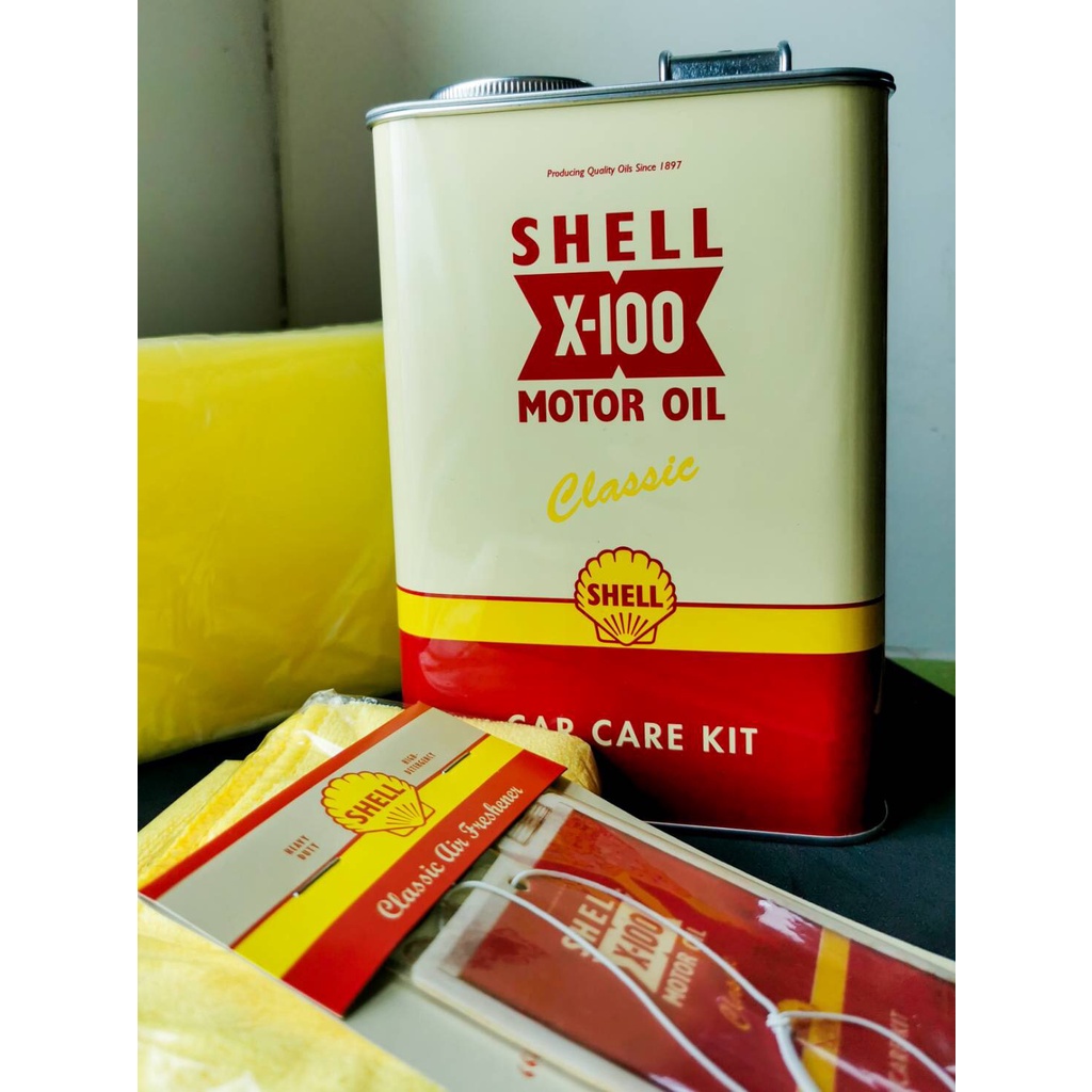 ชุดสะสมดูแลรักษารถ Shell (Car Care Kit Shell 125 year) | Shopee Thailand