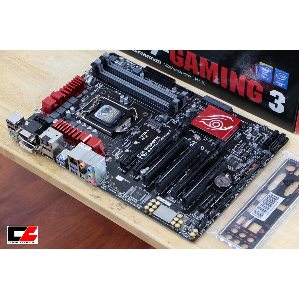 MB GIGABYTE GA-H97-GAMING 3 LGA1150 [ เมนบอร์ดเกมมิ่ง รองรับ M2.SATA ...