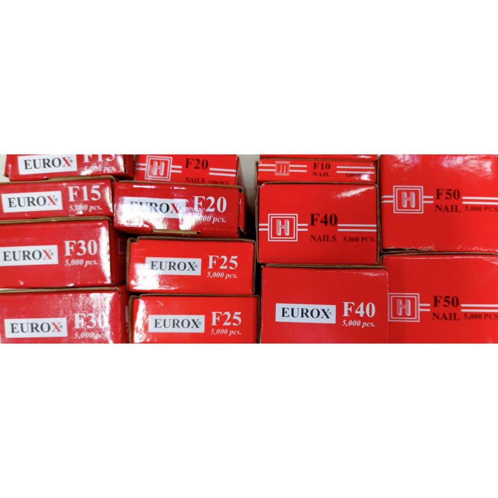 ลูกตะปูยิงขาเดี่ยว F10,F15,F20,F25,F30,F40,F45 (บรรจุ 5000 นัด) ยิงไม้ เลือกสั่งได้ | Shopee ...