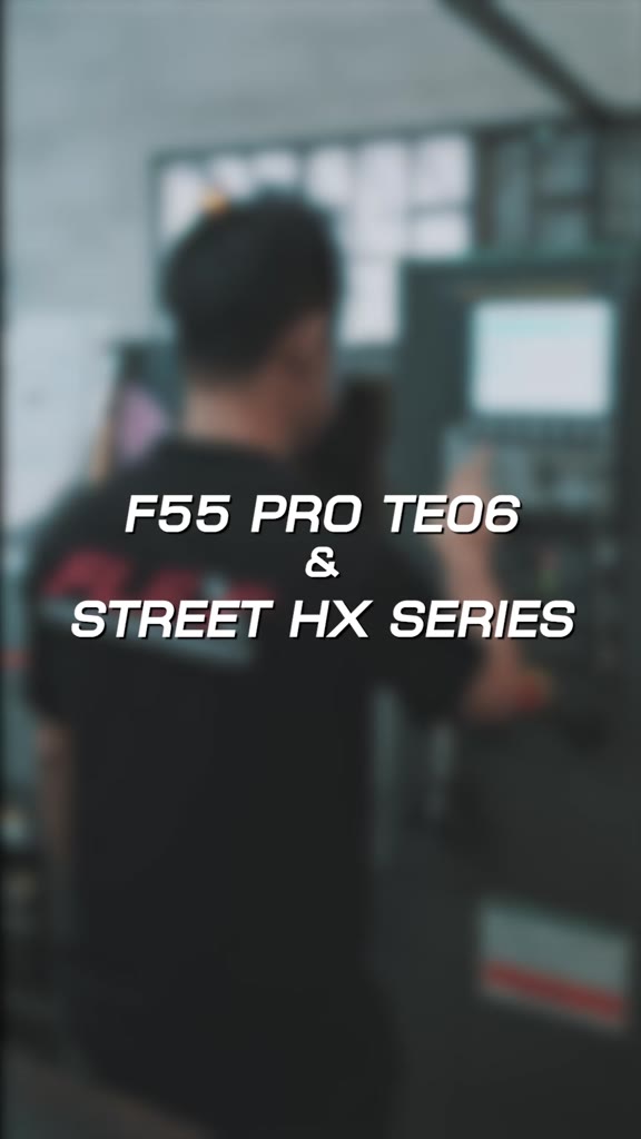 เทอร์โบ FLEX F55 PRO TE06 ไส้กลาง F55 หมกในฝาใหญ่ ใบหน้า 52 - 6 ใบ ใบหลัง 52 - 11 ใบ โข่งหลัง ...
