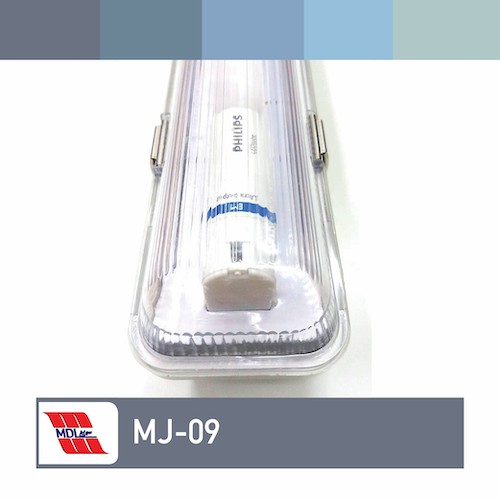 โคมไฟกันน้ำ + หลอด LED ยาวเดี่ยว 1x16 watt MJ-09 | Shopee Thailand