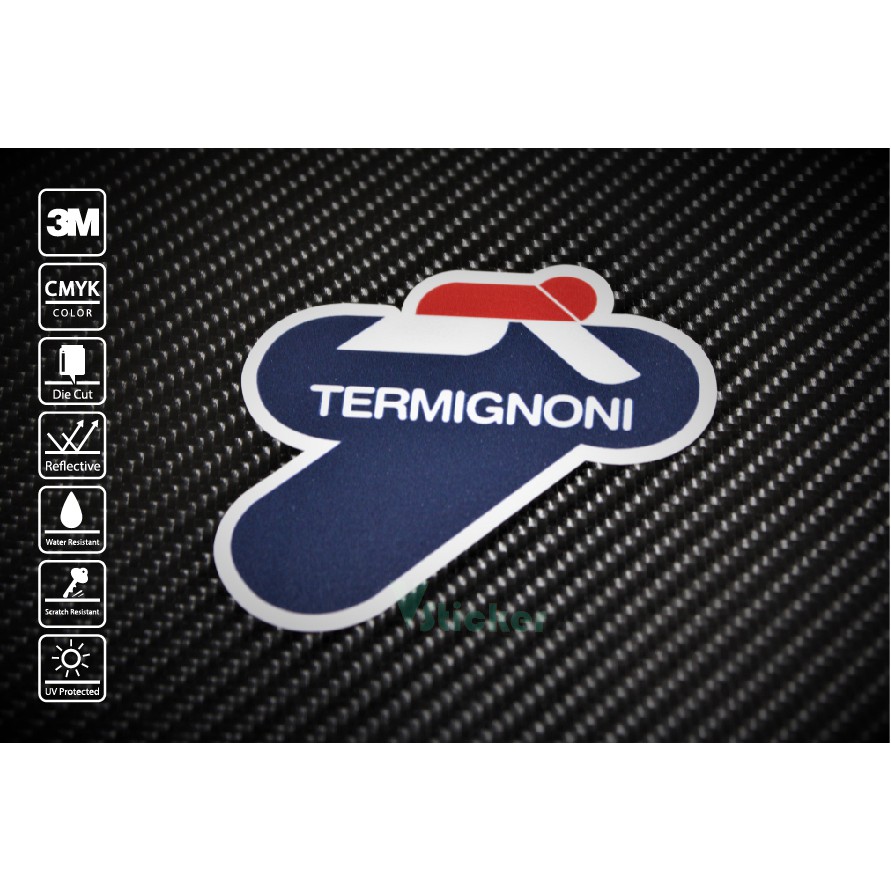 สติ๊กเกอร์ Sticker Termignoni Exhaust 188 | Shopee Thailand