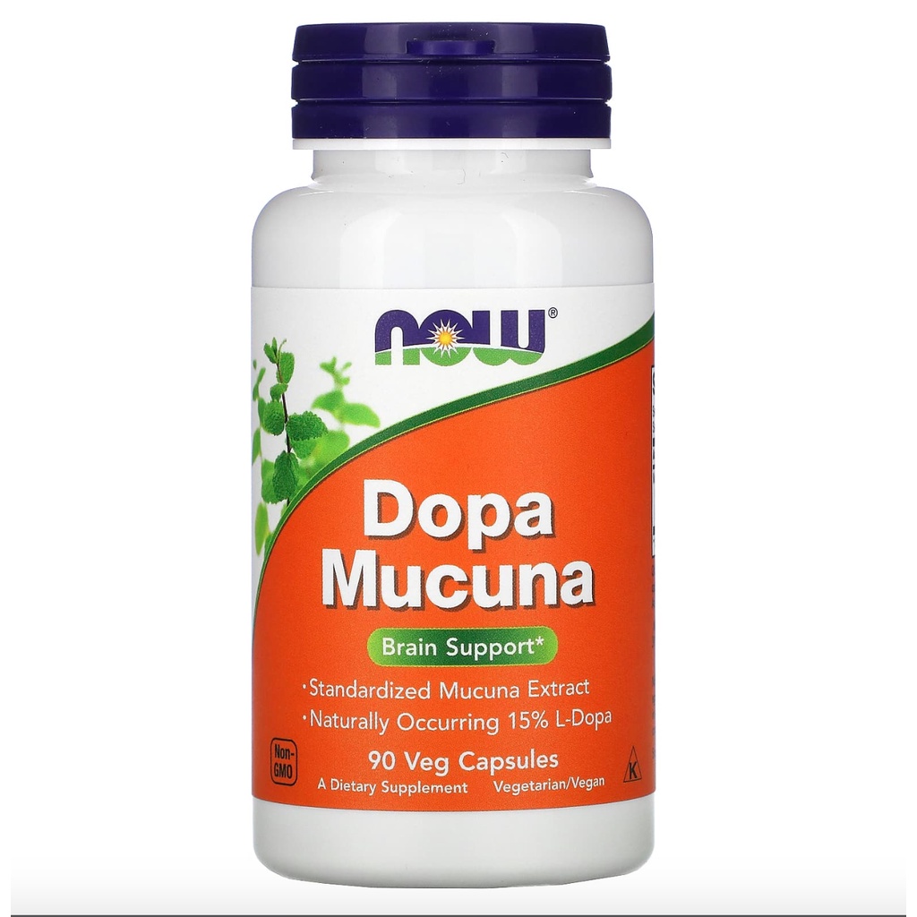 Now Foods Dopa Mucuna 90 Veg Capsules | Shopee Thailand