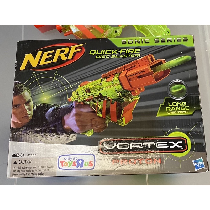 ได้coin ปืนเนิรฟสั้น Vortex Nerf bullet พร้อมกล่องรุ่น Limited สภาพ ...