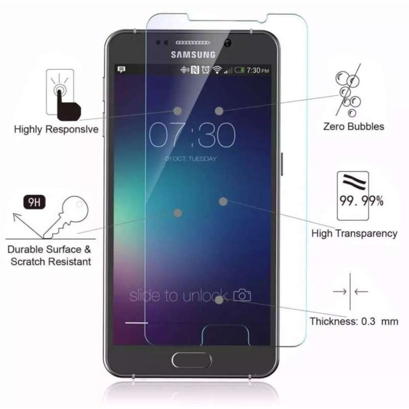 ฟิล์มกระจก ไม่เต็มจอ ซัมซุง โน้ต5 หน้าจอ 5.7นิ้ว Tempered glass for Samsung Galaxy Note5 (5.7 ...