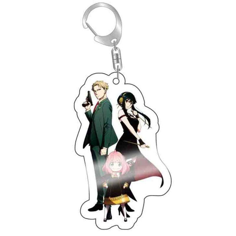 พวงกุญแจอะคริลิค จี้การ์ตูนอนิเมะ SPY×FAMILY Loid Forger Anya Forger ...