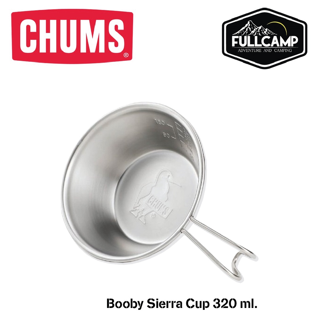 CHUMS Booby Sierra Cup ถ้วยอเนกประสงค์ ใส่อาหาร อุปกรณ์แคมป์ ถ้วยเซียร่า ถ้วยสแตนเลส | Shopee ...