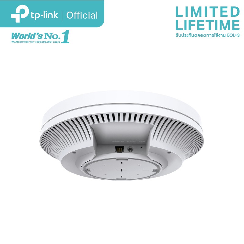 TP-Link EAP610 AX1800 Wireless Dual Band Ceiling Mount WiFi 6 Access ...