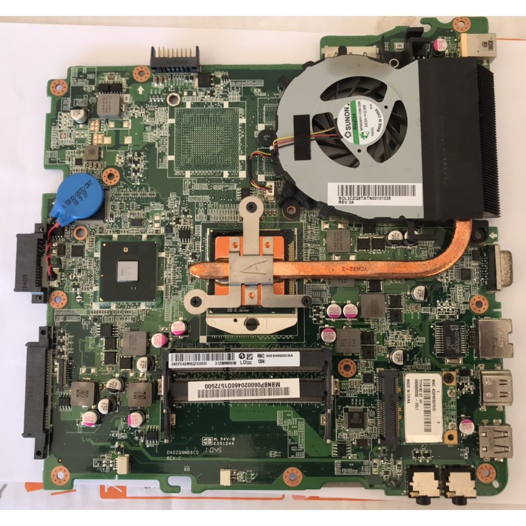 Mainboard Acer 4738G 4738 D732 เมนบอร์ด ใส่แทนรุ่น 4552G 4552 4253 D732 ...
