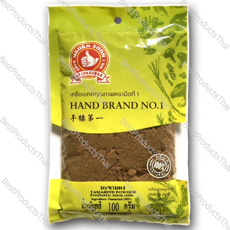 มะขามผง 100% TAMARIND POWDER ขนาดน้ำหนักสุทธิ 100 กรัม บรรจุซอง ...