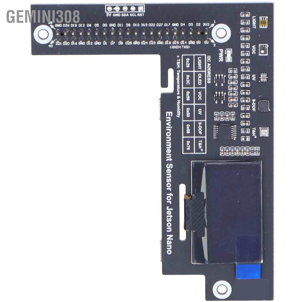 Gemini308 Environmental Sensor Expansion Board PCB I2C Communication ...