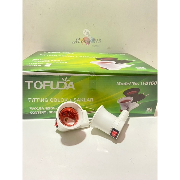อุปกรณ์ปลั๊กสวิตช์ Tofuda TFD-168 / อุปกรณ์ไฟกลางคืน | Shopee Thailand