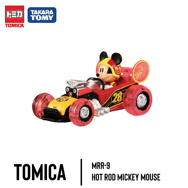 โทมิก้า Tomica MRR-09 Hot Rod Mickey Mouse Supercharge Type | Shopee ...