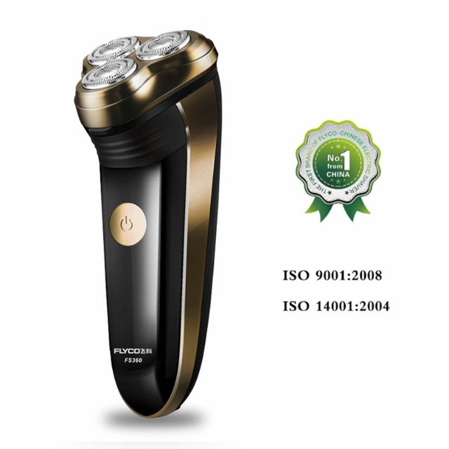 เครื่องโกนหนวดไฟฟ้า รุ่นFS360 สีทอง-ดำ | Shopee Thailand