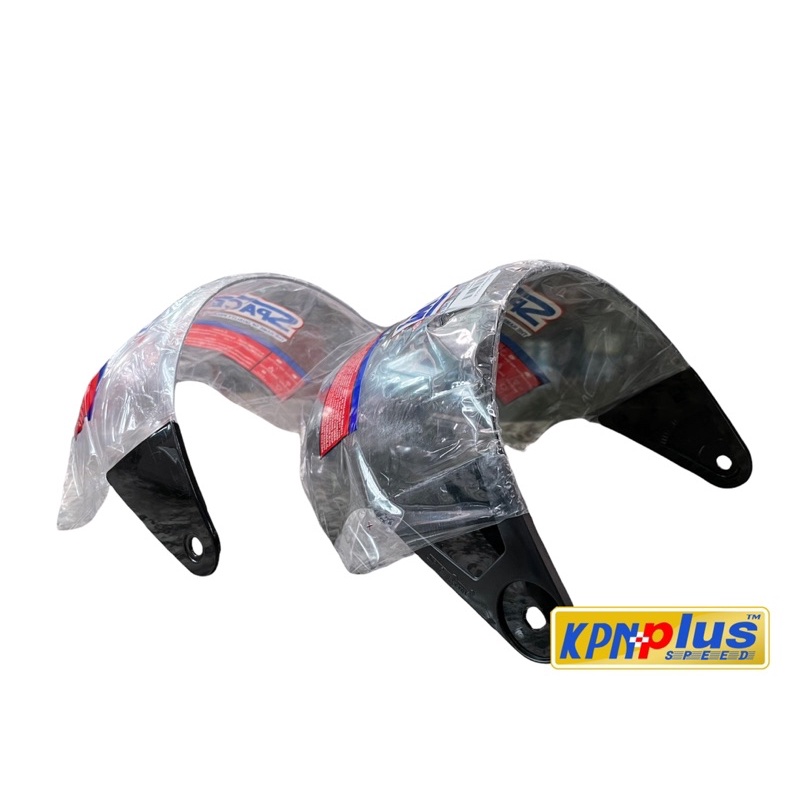 แพ็คอย่างดี ! แผ่นหน้าหมวก รุ่น WS-1,VISION,ALPHA,EX ยี่ห้อ Space Crown ...