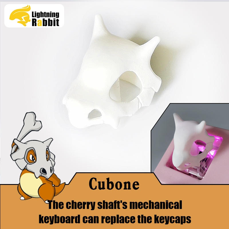 【KEYCAP】Pikachu ปุ่มกดคีย์บอร์ด พลาสติกเรซิ่น ลายปิกาจู โปเกม่อน R4 OEM ...