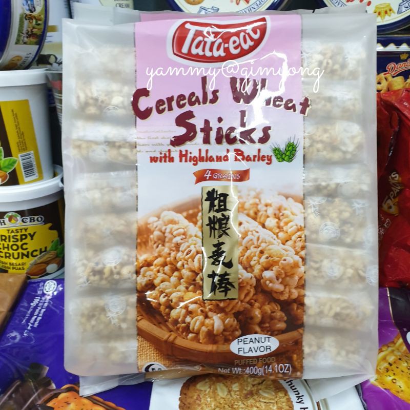 Cereals Pop Stick with High land barley ซีเรียลป็อบอัดแท่ง ผสมธัญพืชและ ...