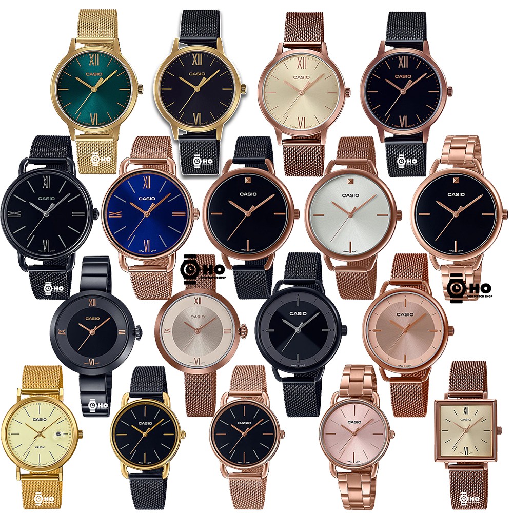 Casioผู้หญิงของแท้ ใหม่สุด รุ่นLTP-E154,LTP-E155,LTP-E157,LTP-E175,LTP-E412,413,LTP-E414,LTP ...