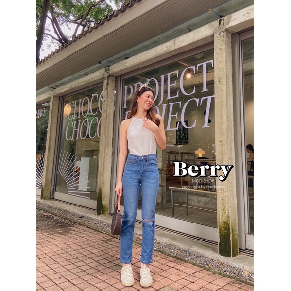 กางเกงยีนส์ Berry Jeans by modishop | Shopee Thailand