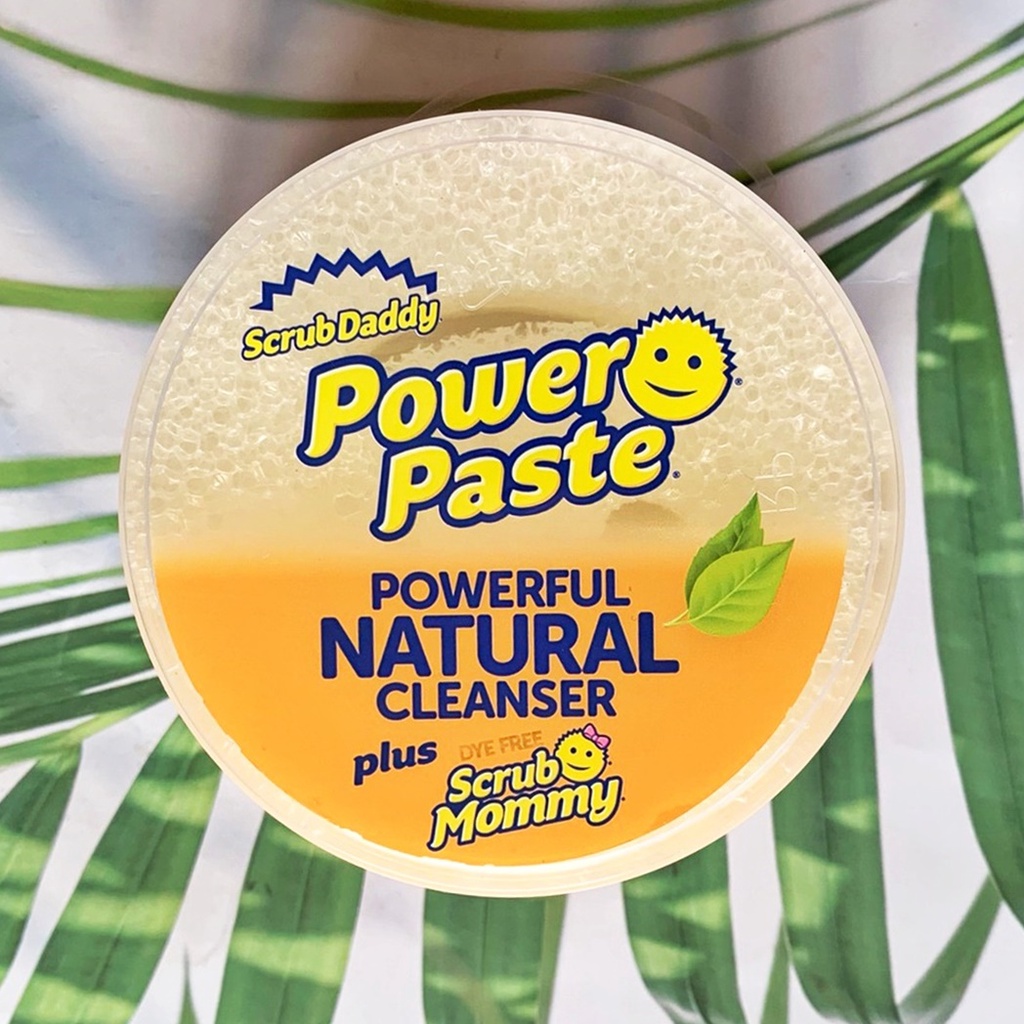 (Scrub Daddy®) Power Paste Powerful Natural Cleanser Plus Dye Free ...