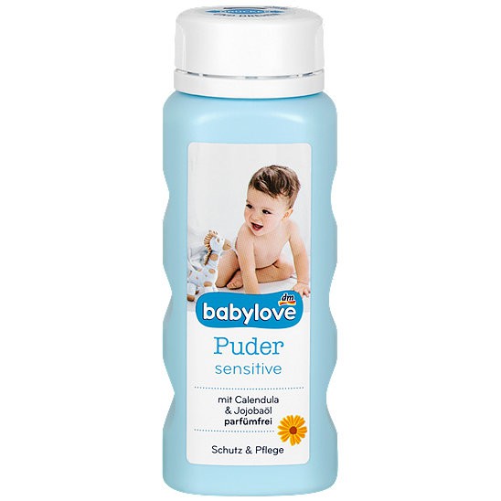 แป้งเด็ก จากเยอรมัน babylove sensitive Puder, 100 g จากเยอรมัน | Shopee ...