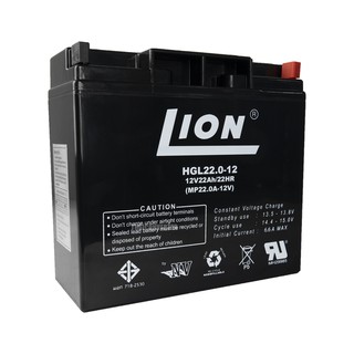 แบตเตอรี่แห้ง Ups Lion 12V-22AH | Shopee Thailand