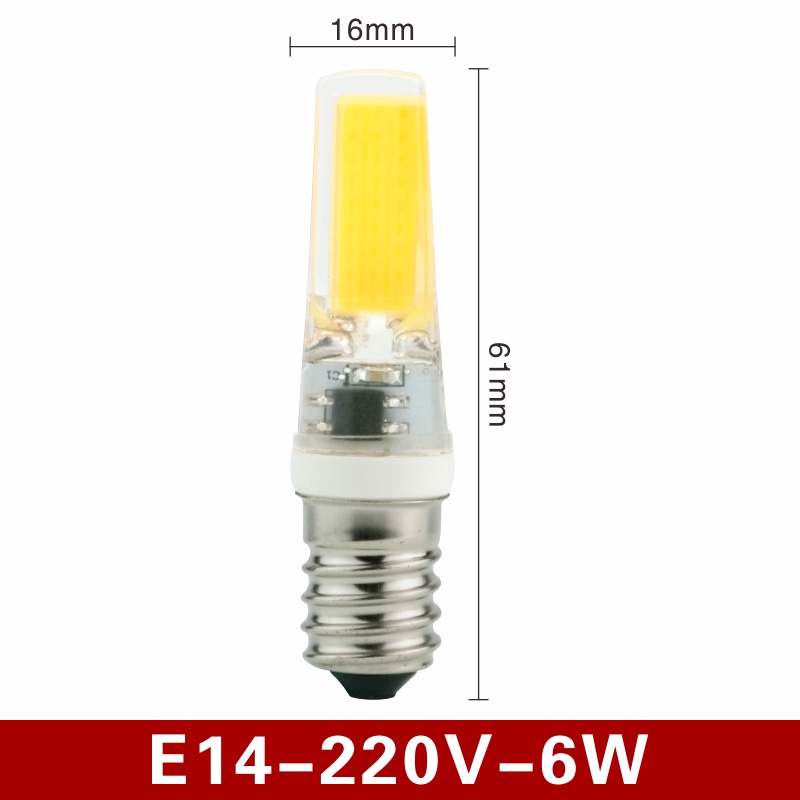 Got Liang G4 G9 E14 หลอดไฟสปอตไลท์ LED 3W 6W 12V 220V สีขาวอบอุ่น แบบ ...