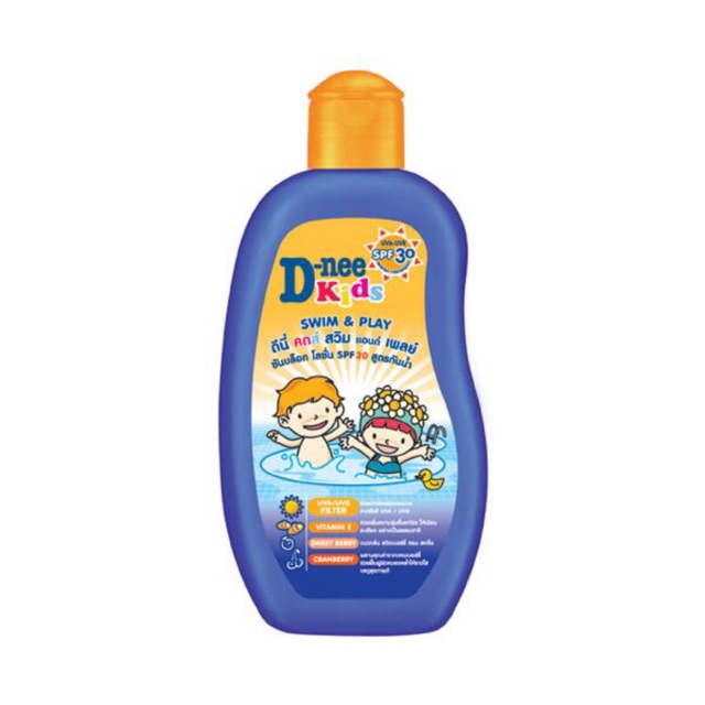 D-NEE โลชั่นกันแดดสำหรับเด็ก Kids Swim and Play Sun Screen Lotion ...