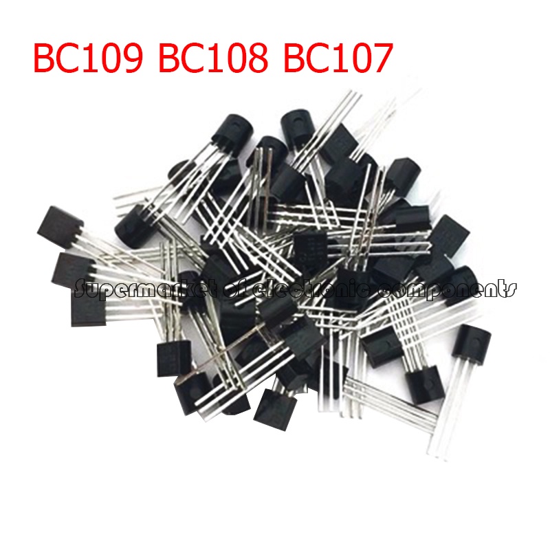 ทรานซิสเตอร์ BC109 TO92 BC109B TO-92 BC107 BC107B BC108 BC108B 10 ชิ้น ...