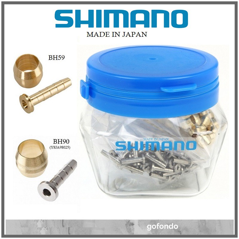 Shimano SM BH59 BH90 ดิสก์เบรกไฮดรอลิกทองเหลือง Olive & Barb ใส่ ...