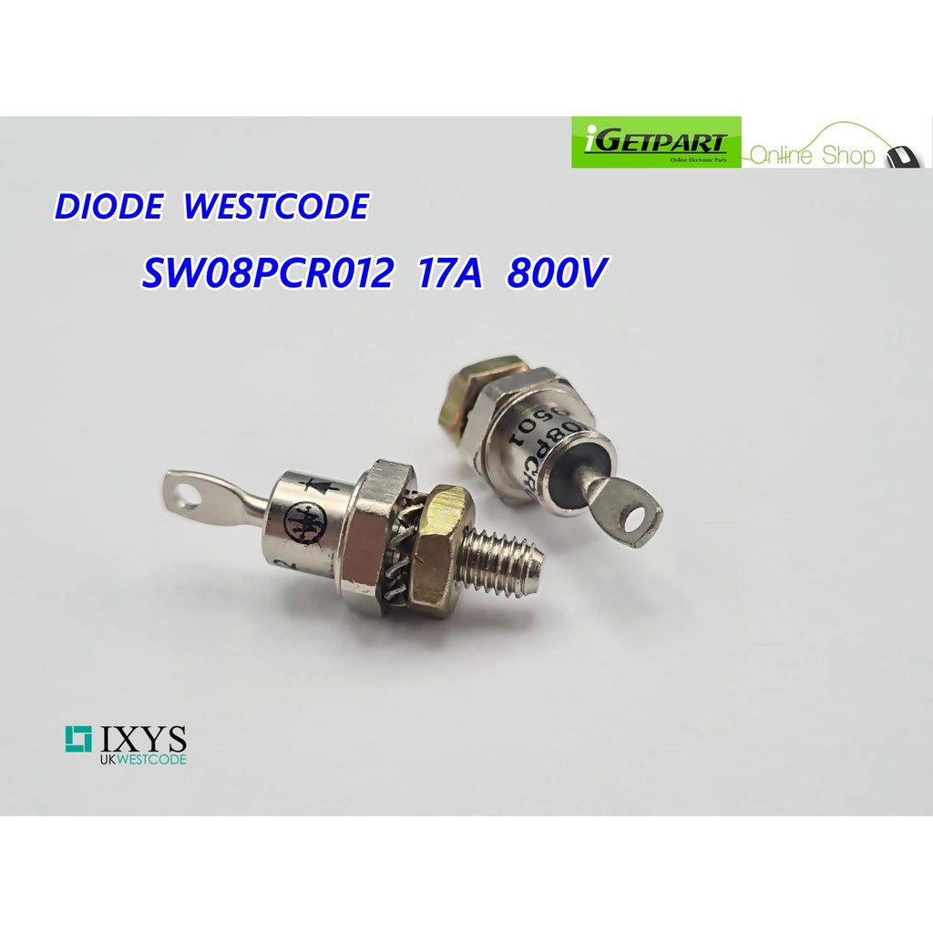 Stud Diode Westcode SW08PCR012,020,030 17A,20A,30A 800V SCR | Shopee Thailand