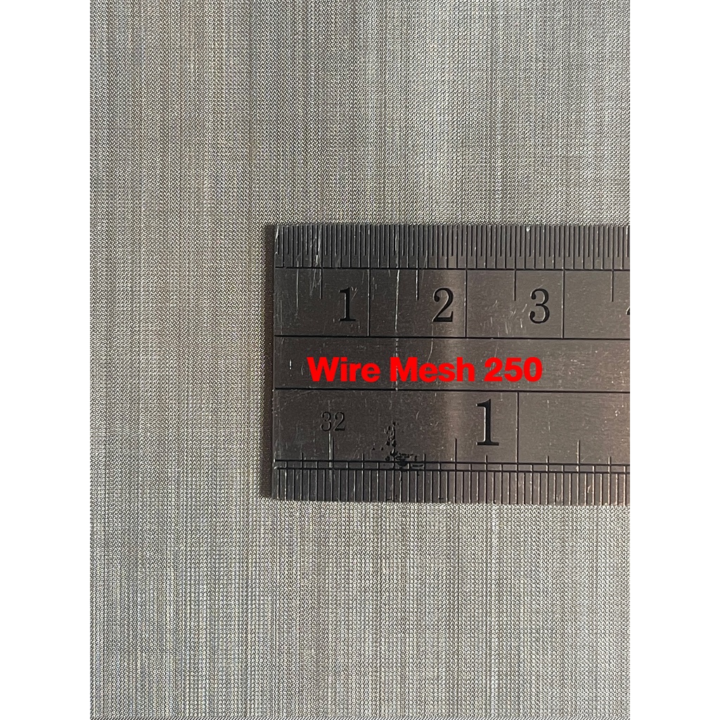 (250 Mesh - 60 Micron) แผ่นกรองสแตนเลส 304 ตะแกรงกรอง Stainless Wire ...