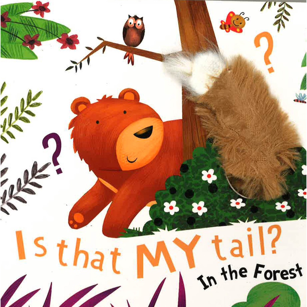 BBW หนังสือ Whose Tail? Plush Books - Forest ISBN: 9781783738113 | Shopee Thailand