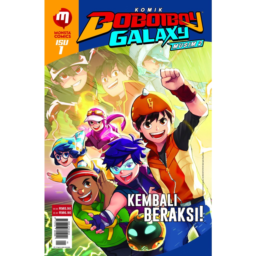 Boboiboy GALAXY Comics Season 2 Issues 1-26 | Shopee Thailand