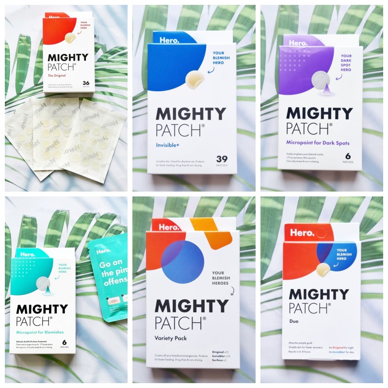 (Hero Cosmetics®) Mighty Patch Original, Invisible+, Dark Spots ...