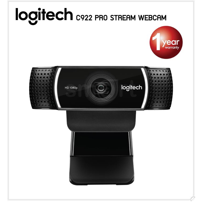 กล้องเว็บแคม Logitech C922 Pro Video Streaming Web Cam 1080P Full HD ...