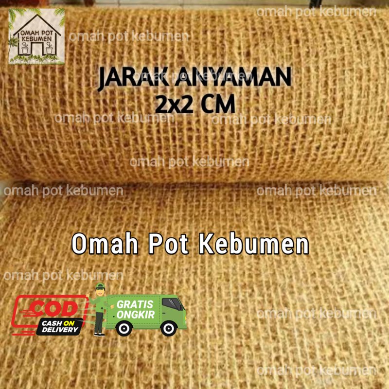 Cocomesh 2x2CM DISTANCE COCONUT FIBER NET | Shopee Thailand