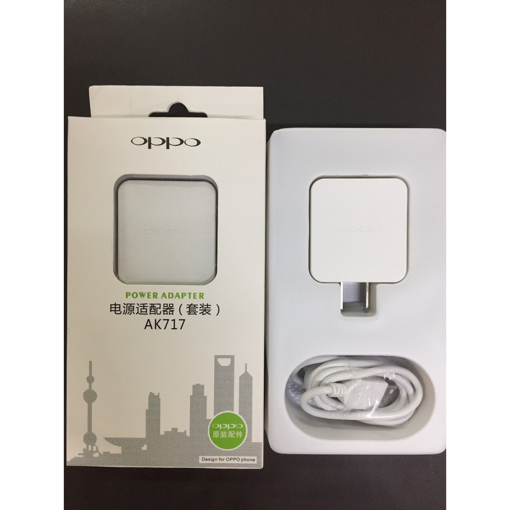ชุดชาร์จแท้ Oppo AK717 5V 2A | Shopee Thailand