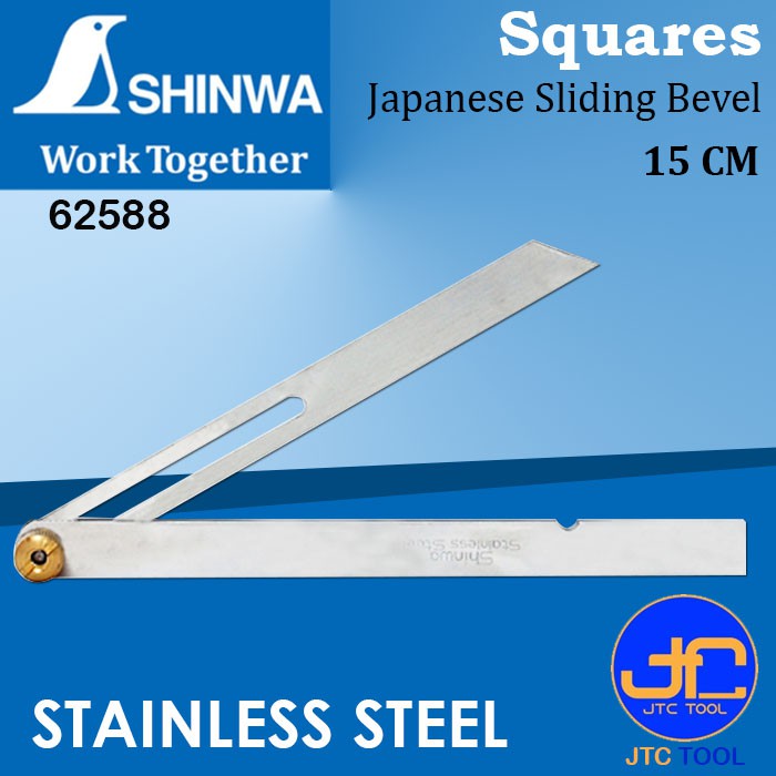 Shinwa ฉากเลื่อน - Stainless Steel Japanese Sliding Bevel | Shopee Thailand