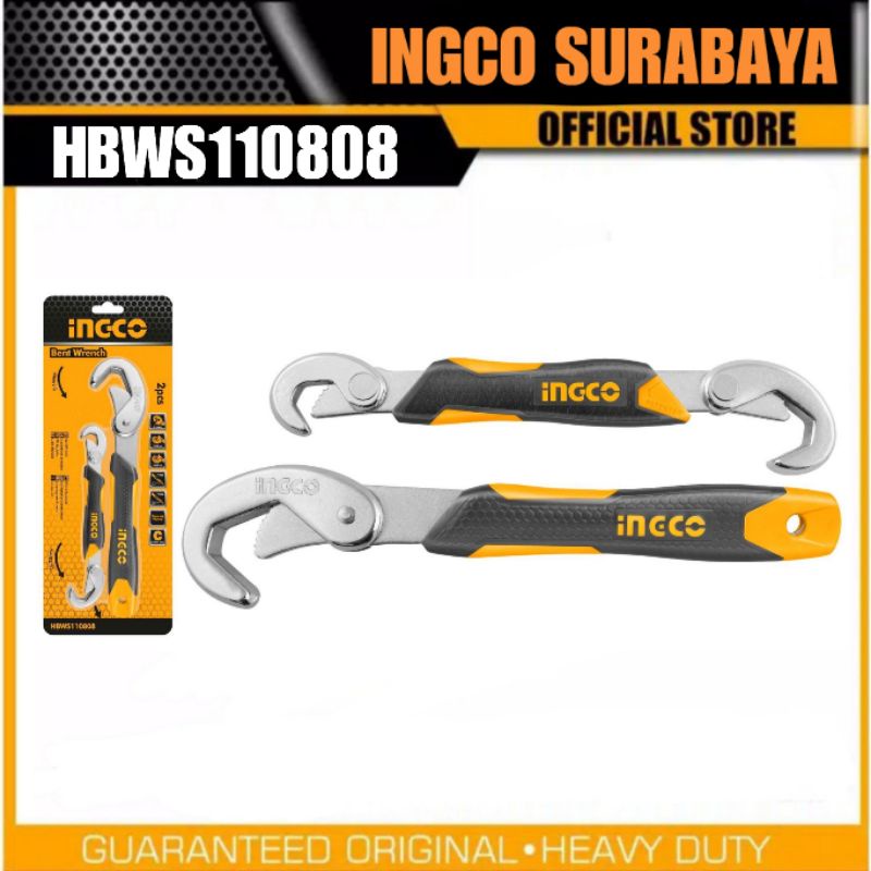 ไอเอ็นจีโก้ HBWS110808 Snap N GRIP SET WRENCH MULTIPURPOSE PAS ...