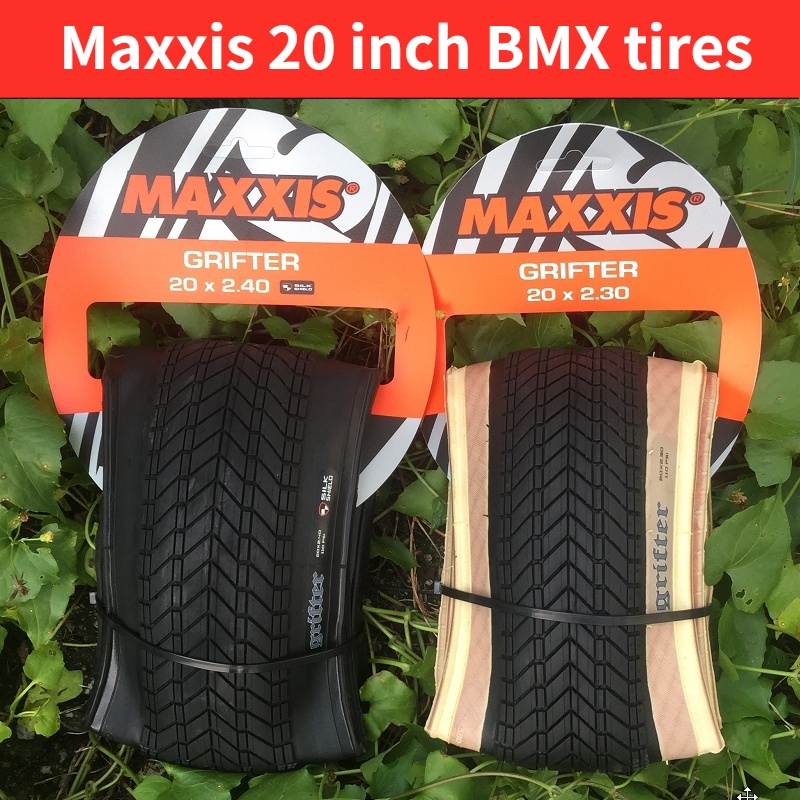 Maxxis grifter bmx 20x2.1 20x2.3 2.4 ยางพับขอบเหลือง ย้อนยุค | Shopee ...